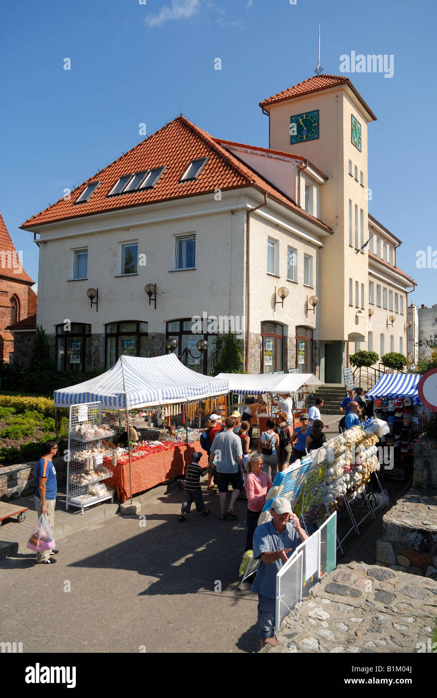 City Hall in Hel Stock Photo - Alamy