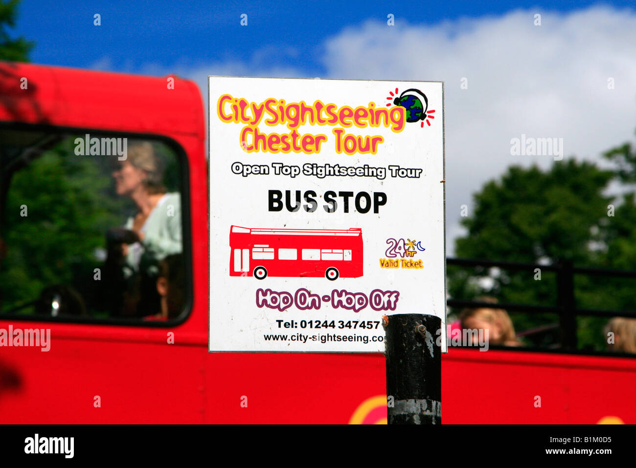 city sightseeing chester tour bus attraction bus stop bus beyond ...