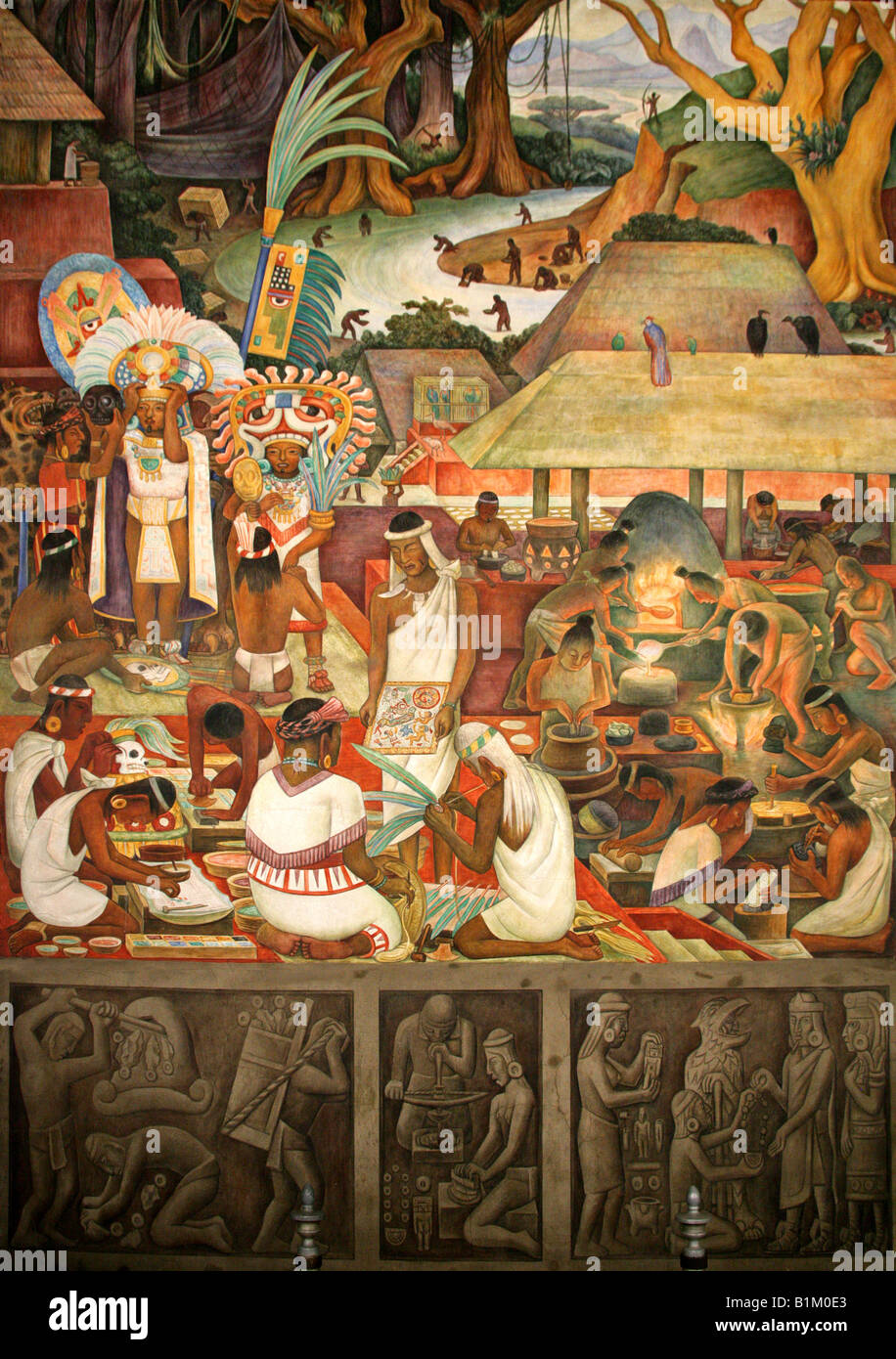 Ancient aztec life hi-res stock photography and images - Alamy