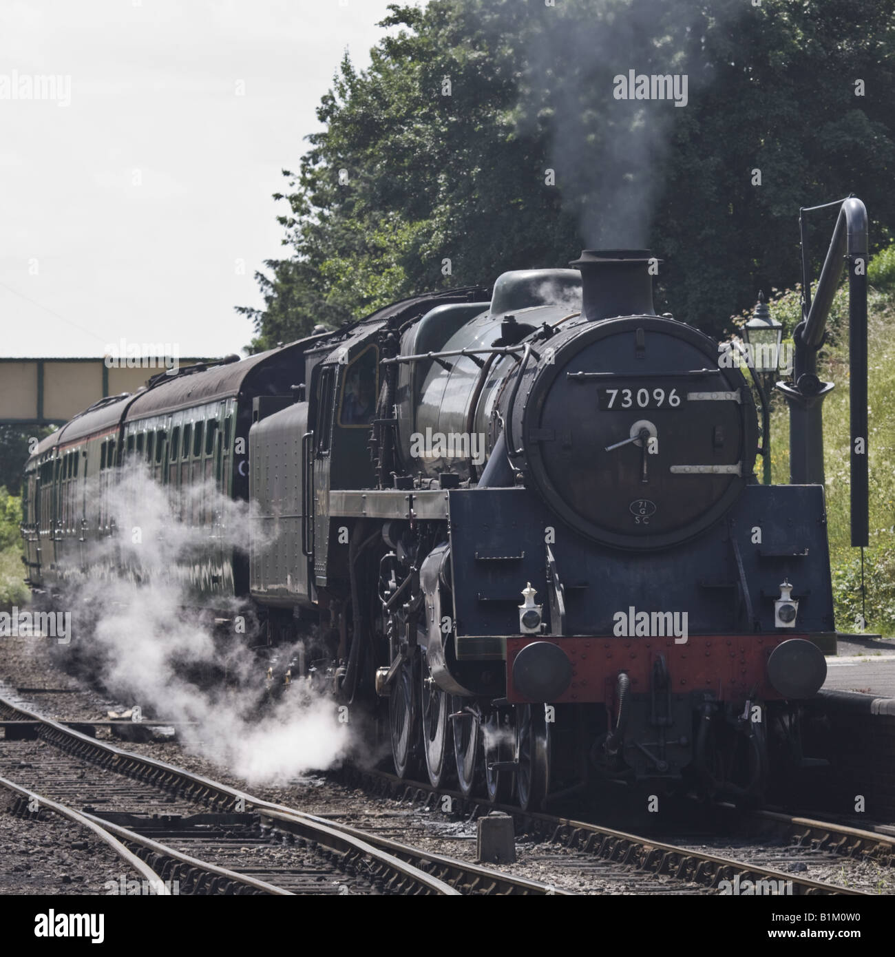 Class 5mt steam train hi-res stock photography and images - Alamy