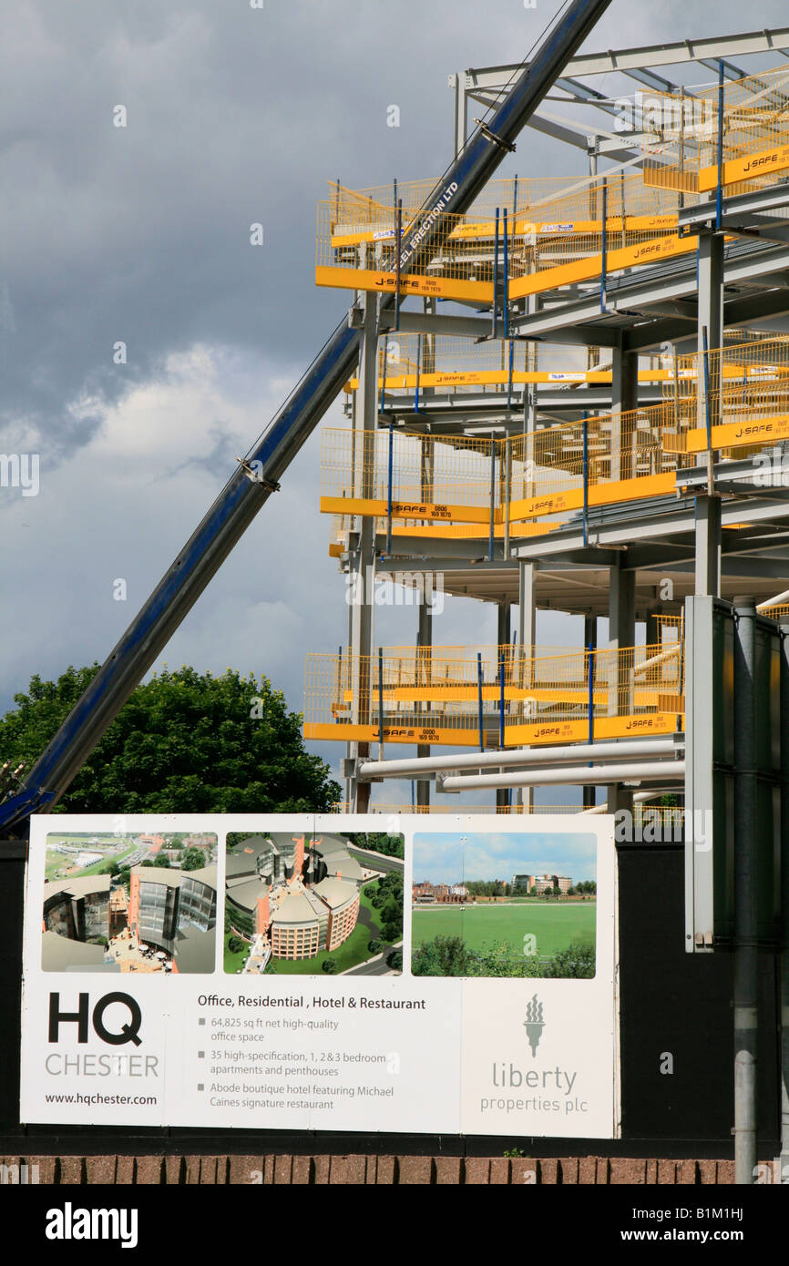 construction of hq chester liberty property development cheshire ...