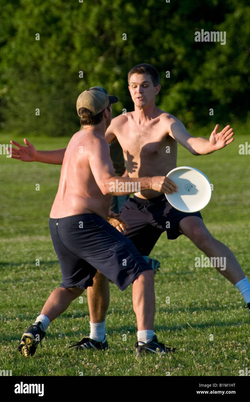 Ultimate Frisbee match Intramural Field, University of Louisiana at ...