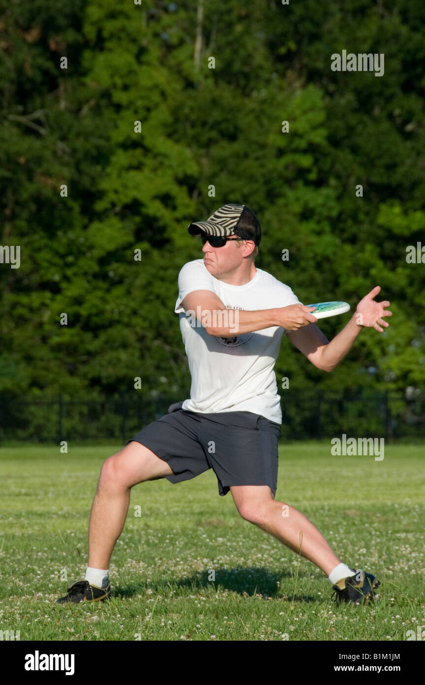 Ultimate Frisbee match Intramural Field, University of Louisiana at ...