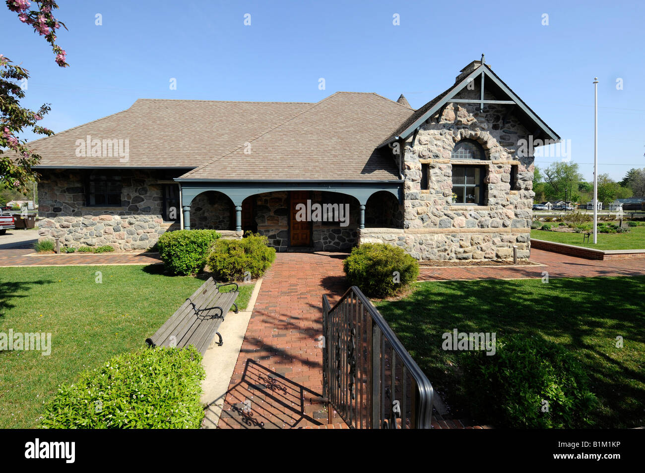 Historic train depot hi-res stock photography and images - Alamy