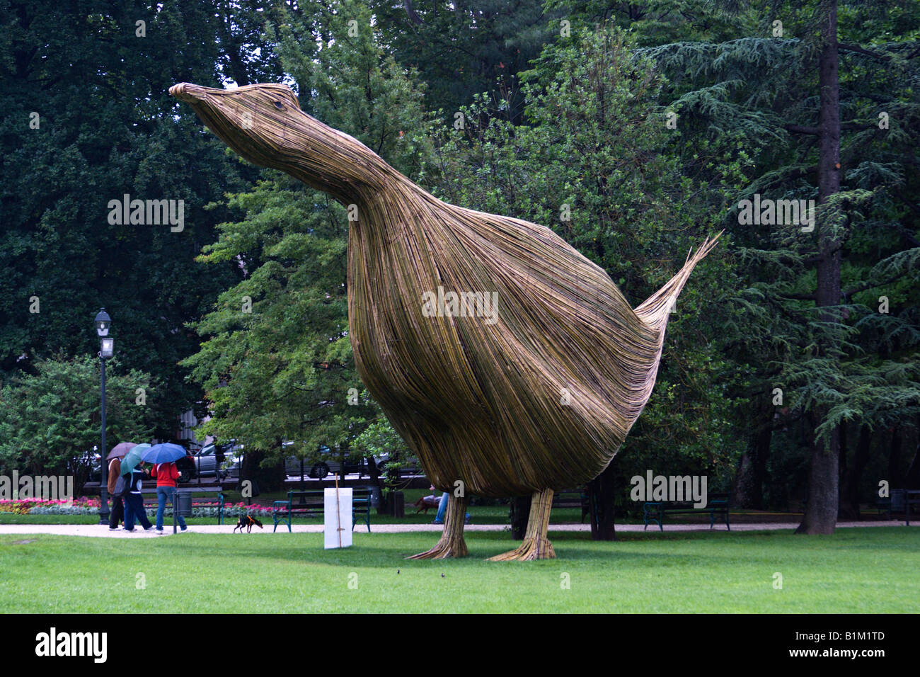 The biggest goose in the world Stock Photo - Alamy