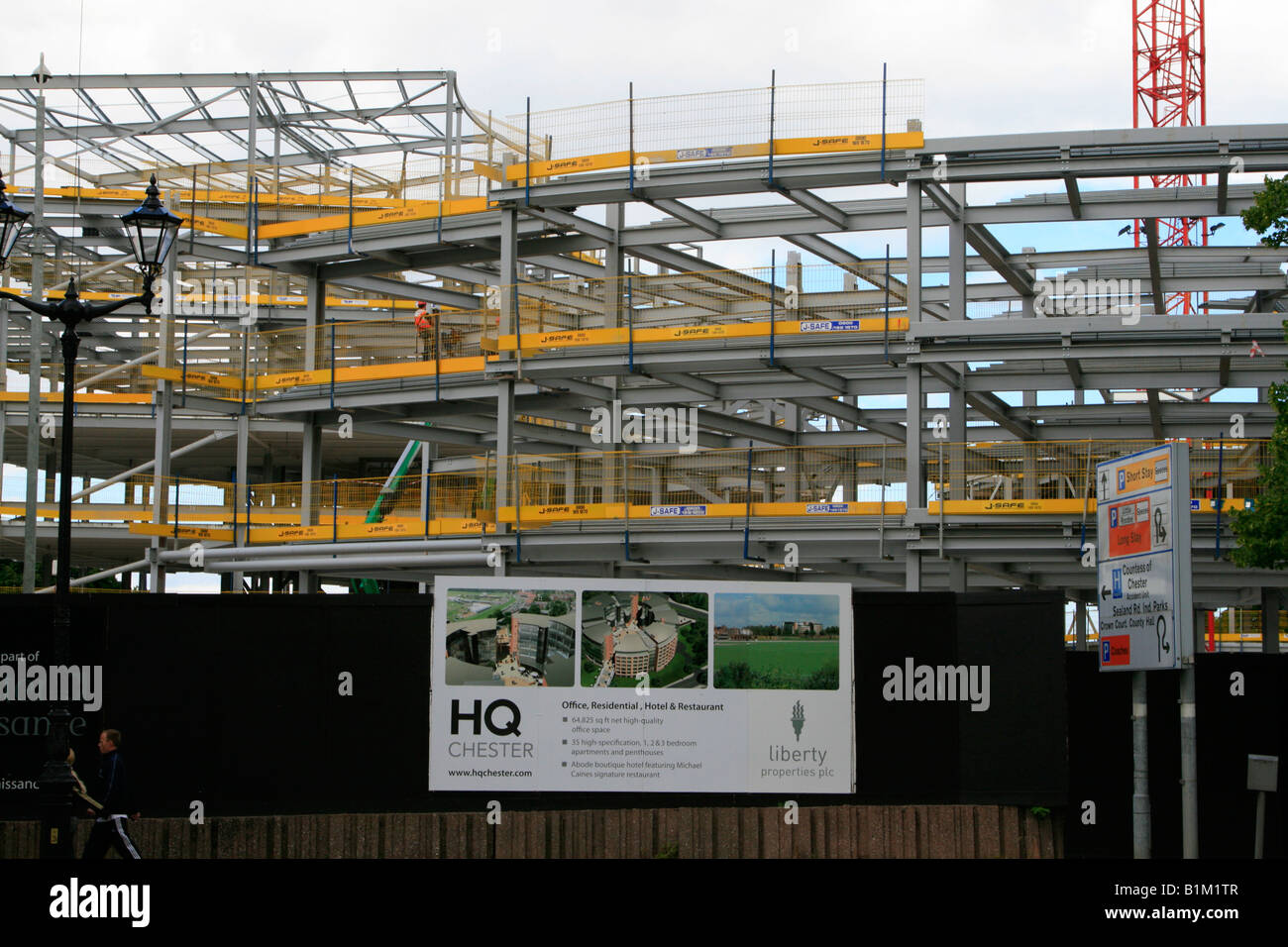 construction of hq chester liberty property development cheshire ...