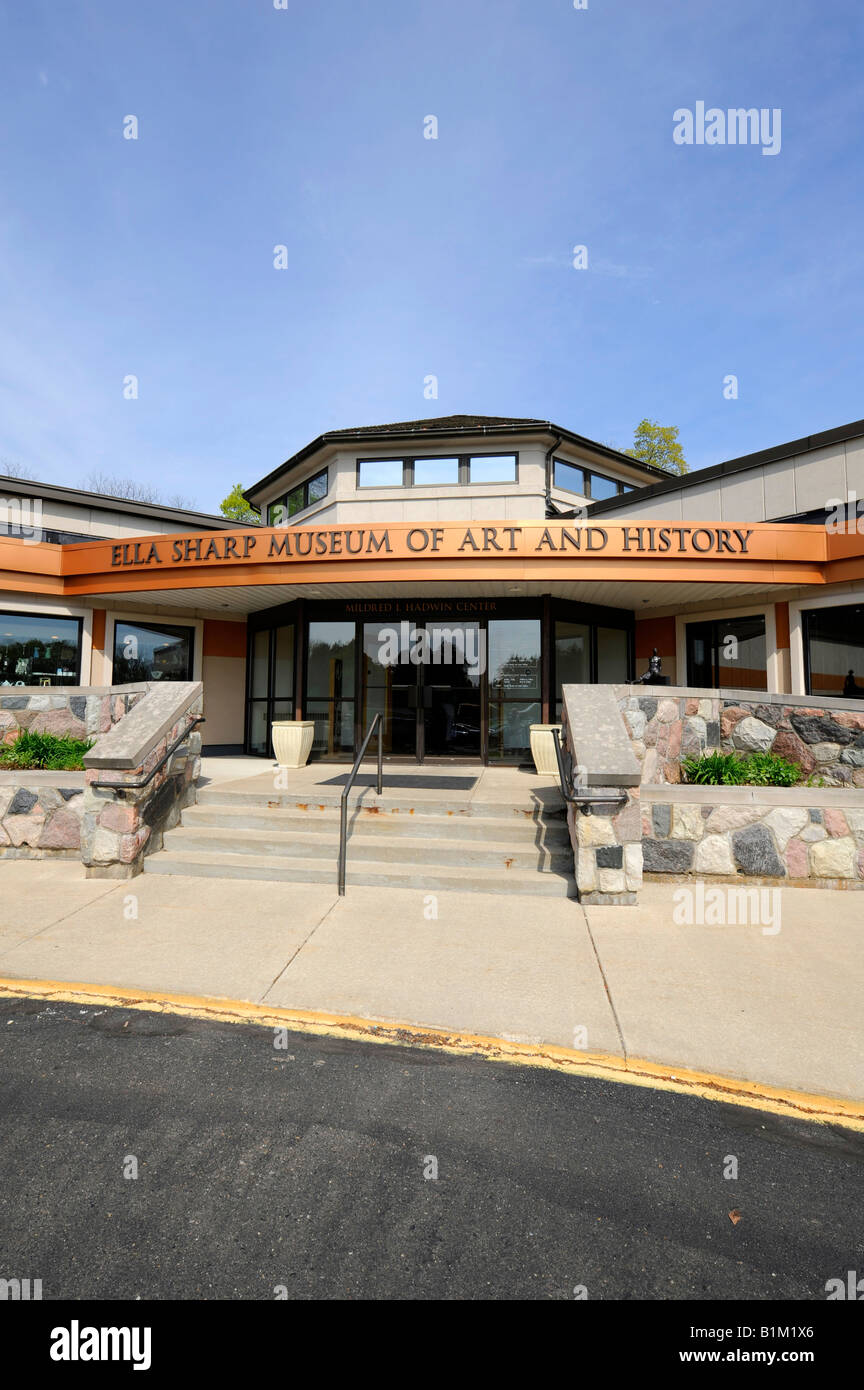 Ella W Sharp Park and Museum of Arts and History Jackson Michigan Stock ...