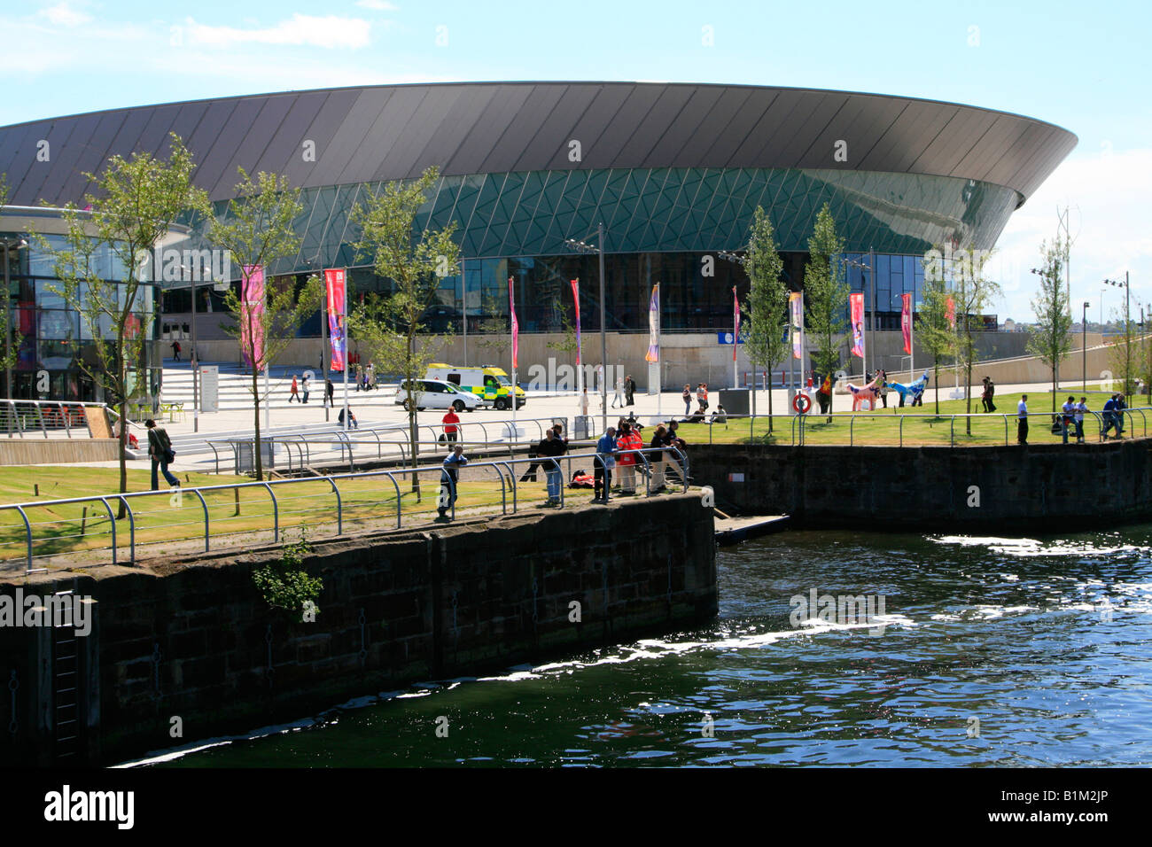 Echo Arena and BT Convention Centre Liverpool waterfront venue england ...