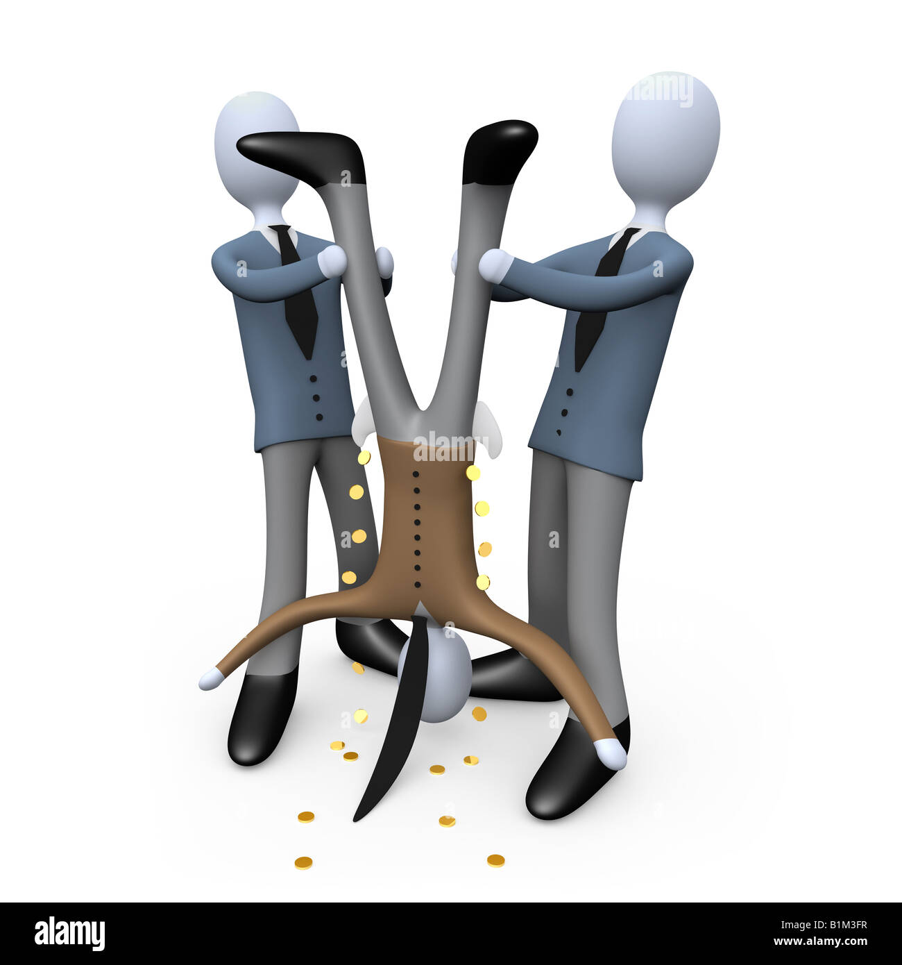 Corporate greed Cut Out Stock Images & Pictures - Alamy