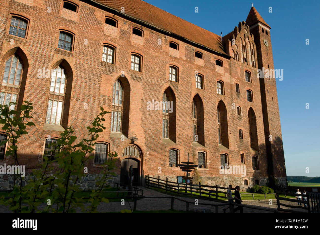 Teutonic castle (14th century) in Gniew, Poland Stock Photo - Alamy