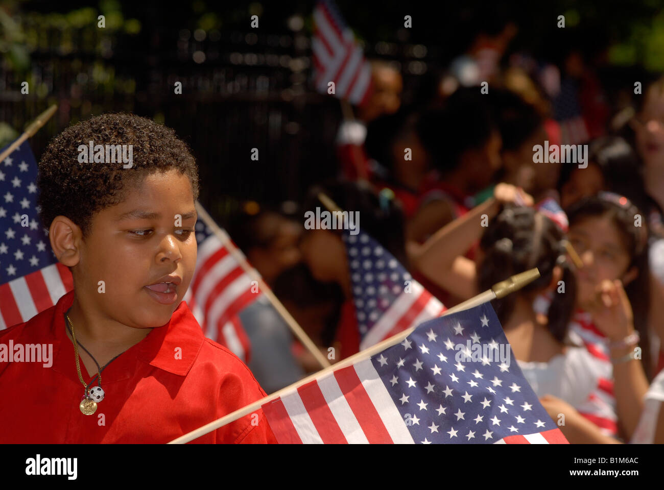 African american day parade hi-res stock photography and images - Alamy