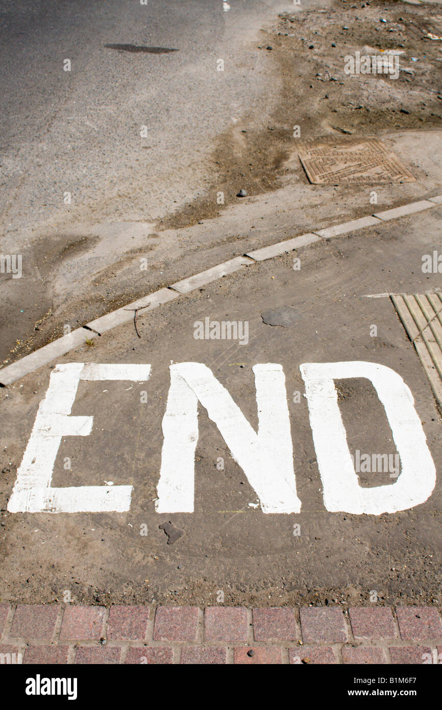 Pavement writing hi-res stock photography and images - Alamy