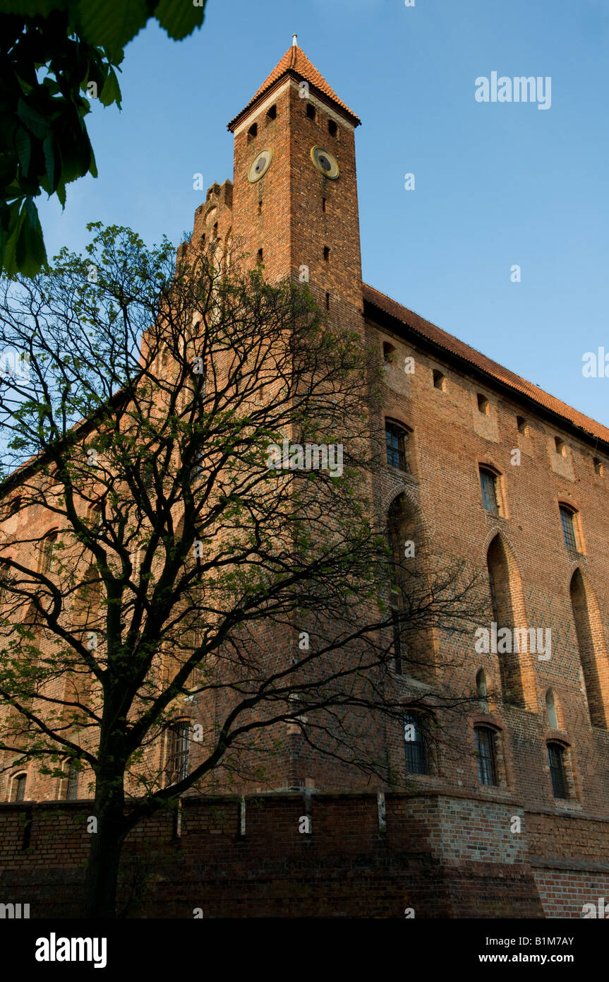 Teutonic castle (14th century) in Gniew, Poland Stock Photo - Alamy