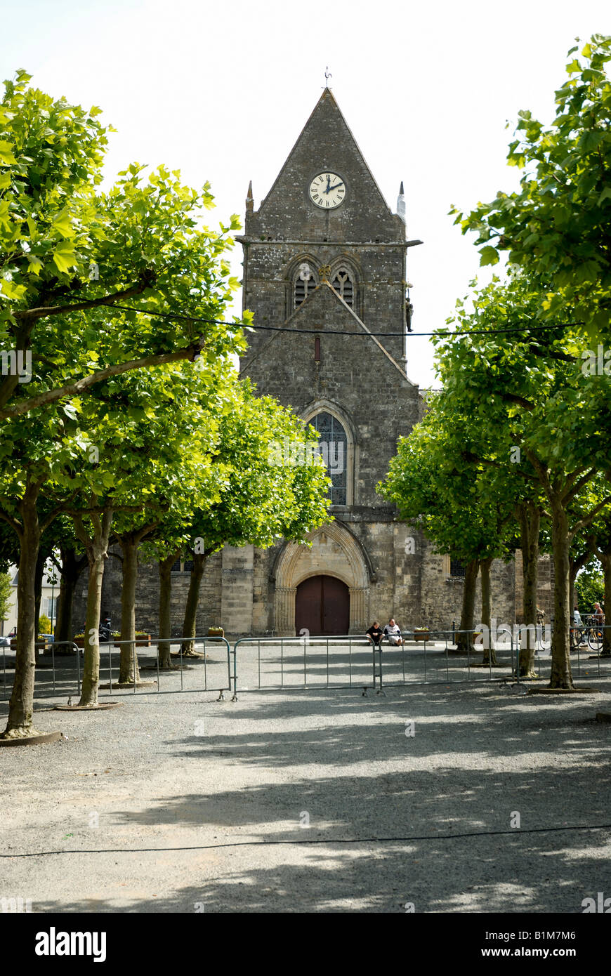 Ste mere eglise church hi-res stock photography and images - Alamy