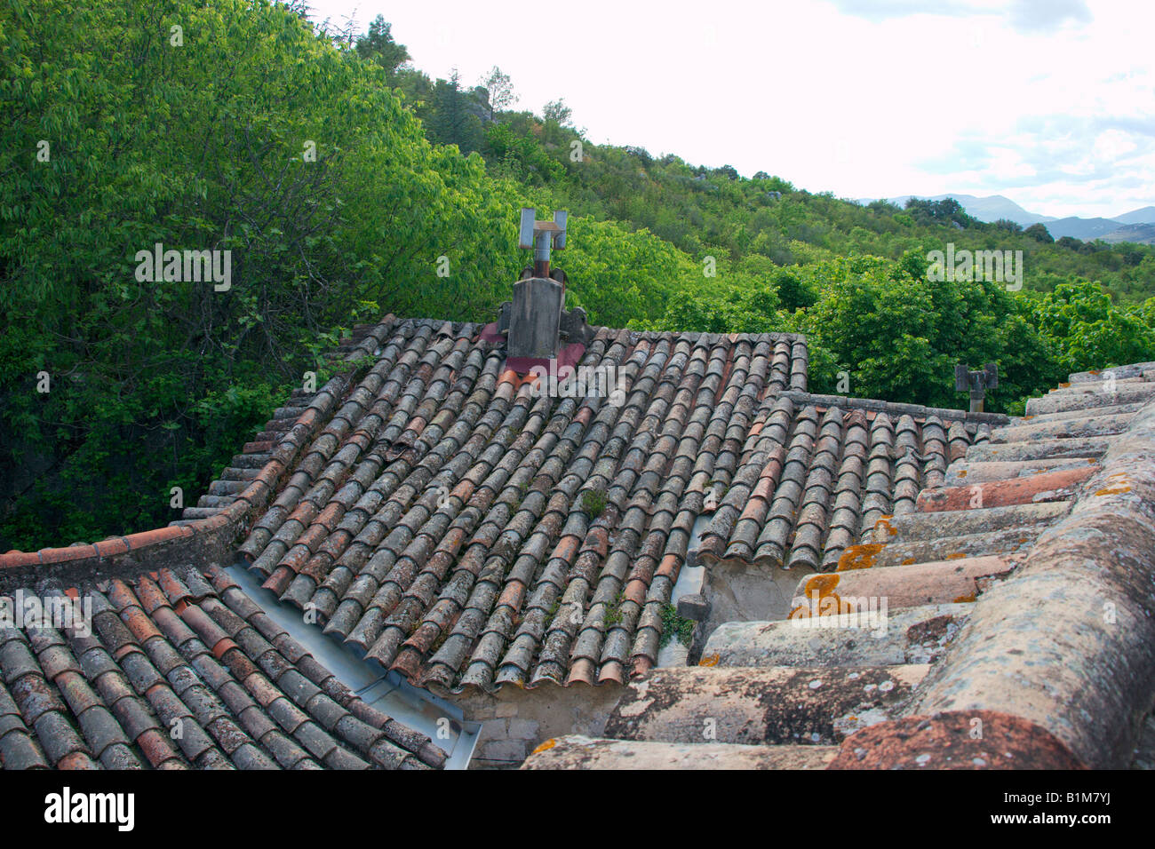 French roof tiles hi-res stock photography and images - Alamy