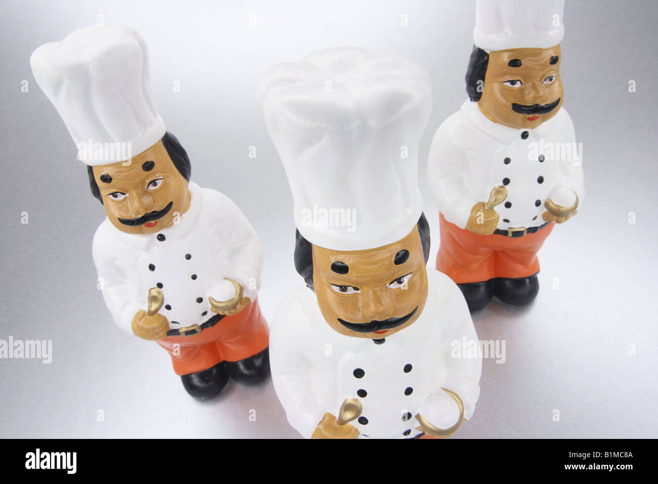 Indian Chef Figurines Stock Photo - Alamy
