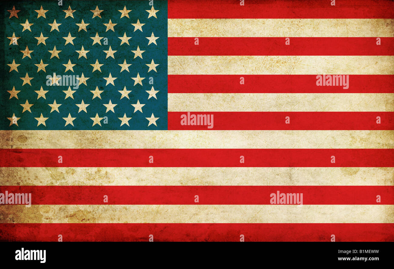 Usa flag flyer hi-res stock photography and images - Alamy