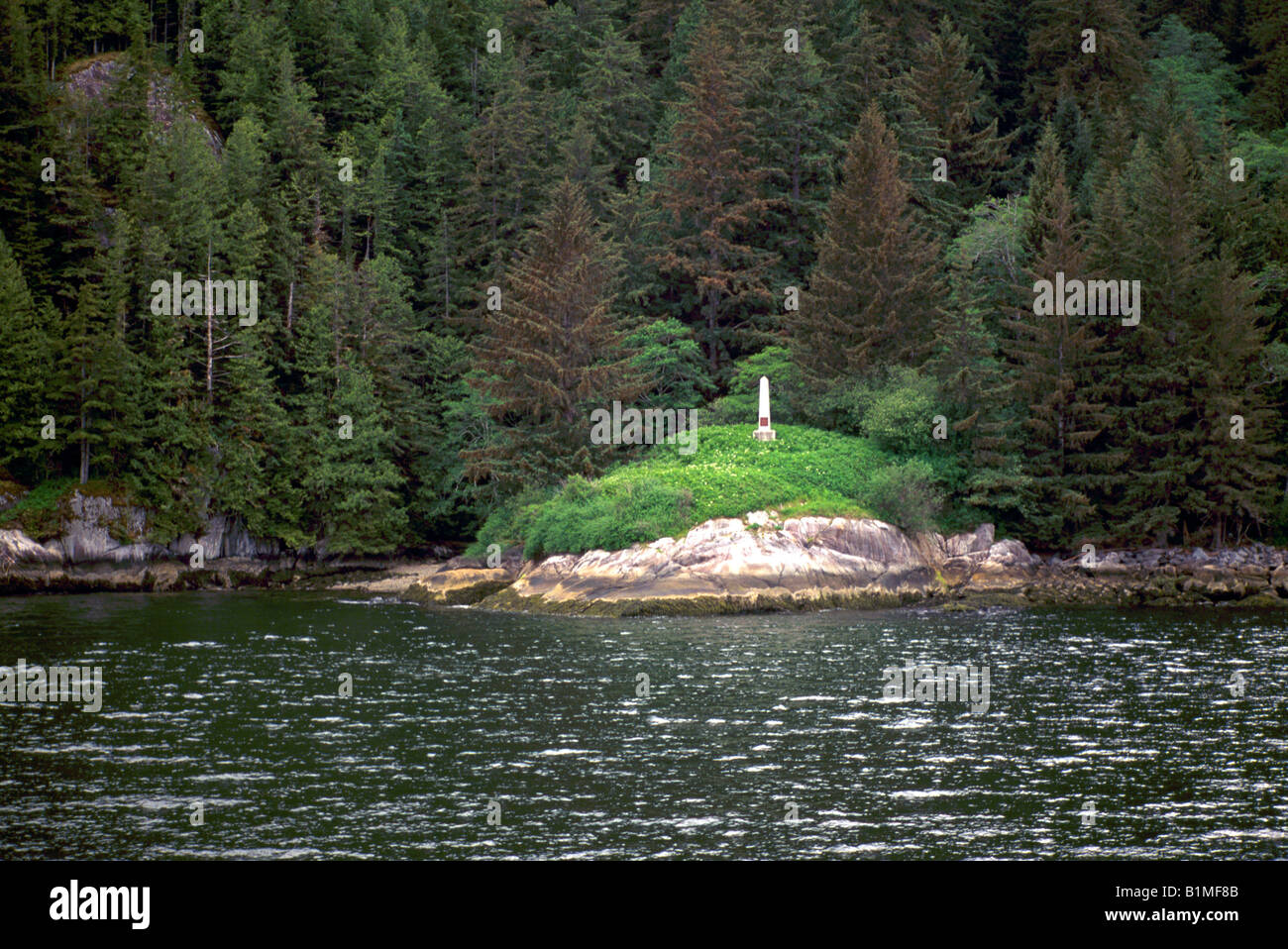 Sir Alexander Mackenzie Provincial Park, Dean Channel near Bella Coola ...