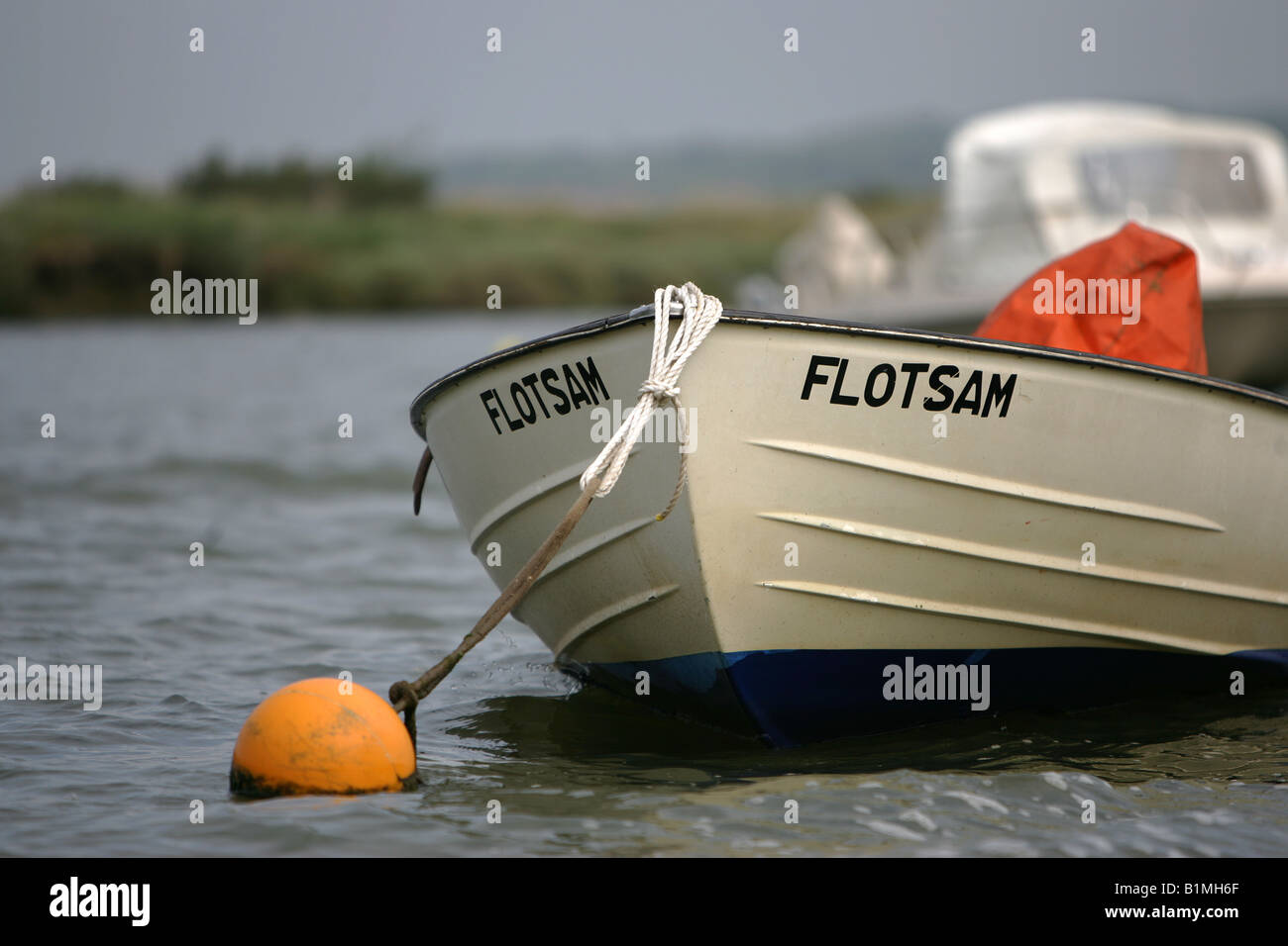 EAST COAST BLAKENEY NORFOLK UK SAILING DINGHY Stock Photo - Alamy