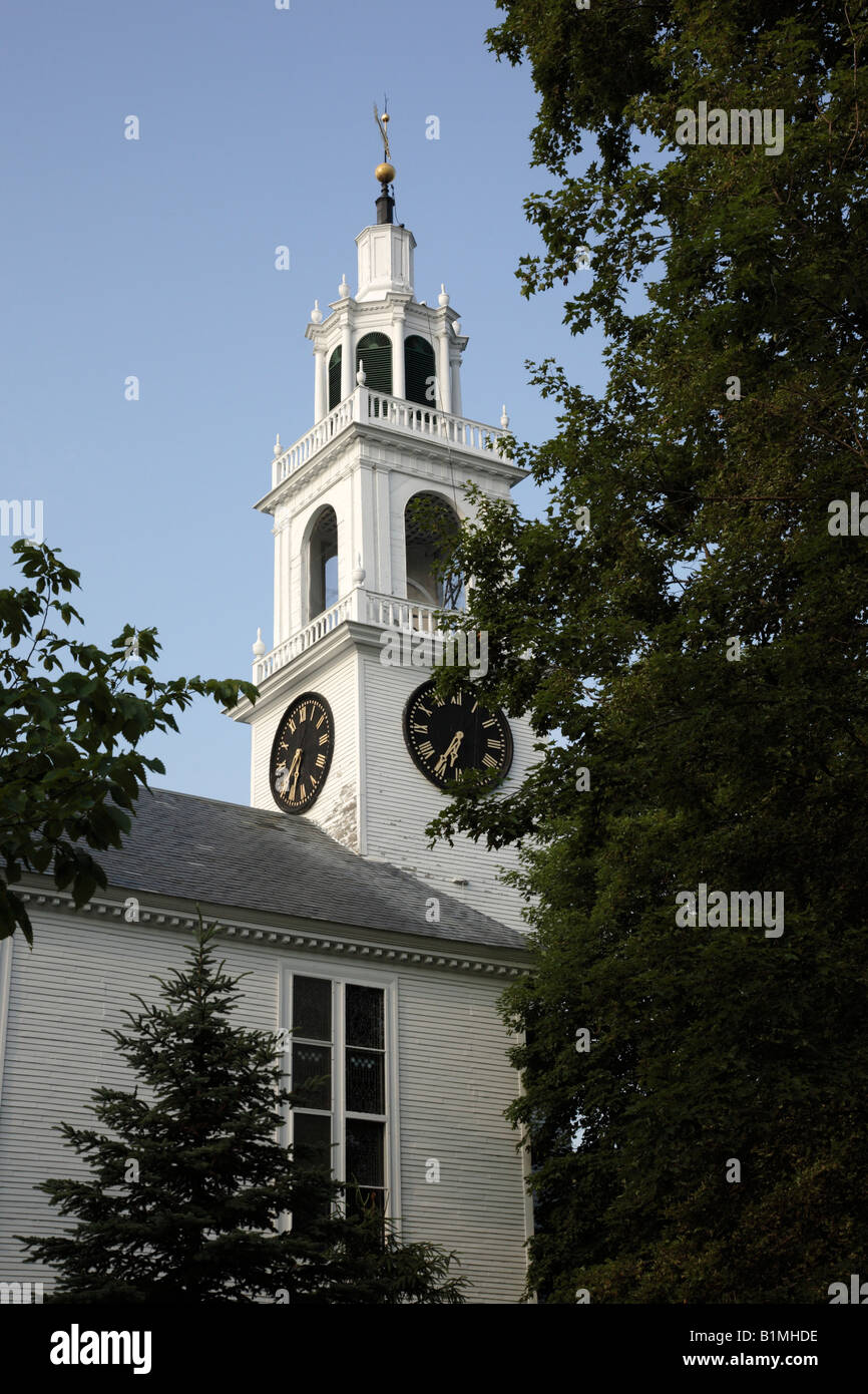Church Steeple located in the historical district of East Derry New ...