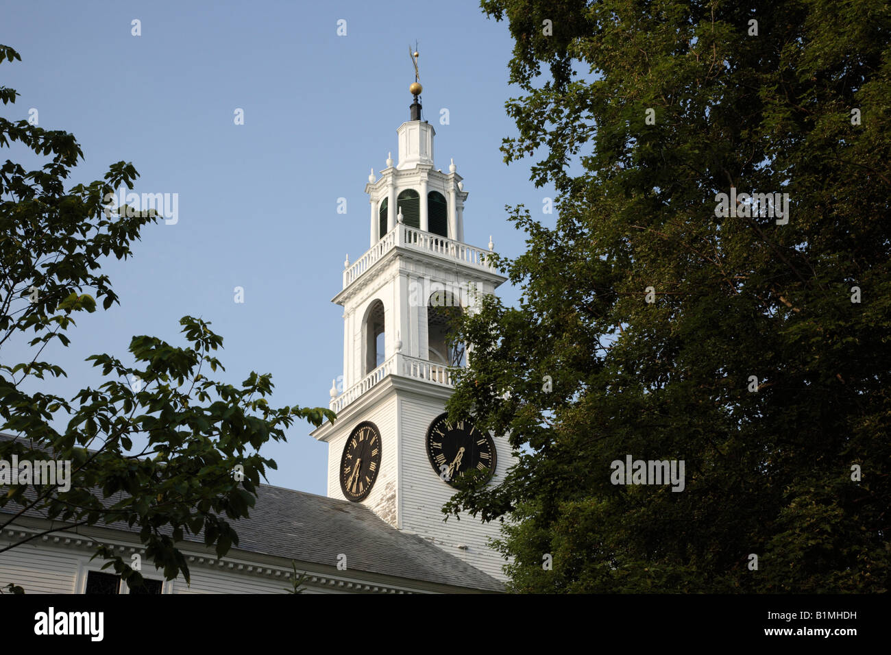 Church Steeple located in the historical district of East Derry New ...