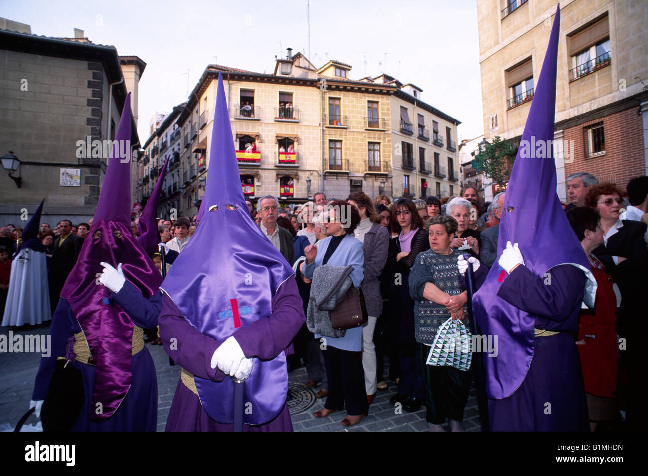 Spain, Madrid, Easter, Holy Week, Semana Santa, Maundy Thursday Stock ...