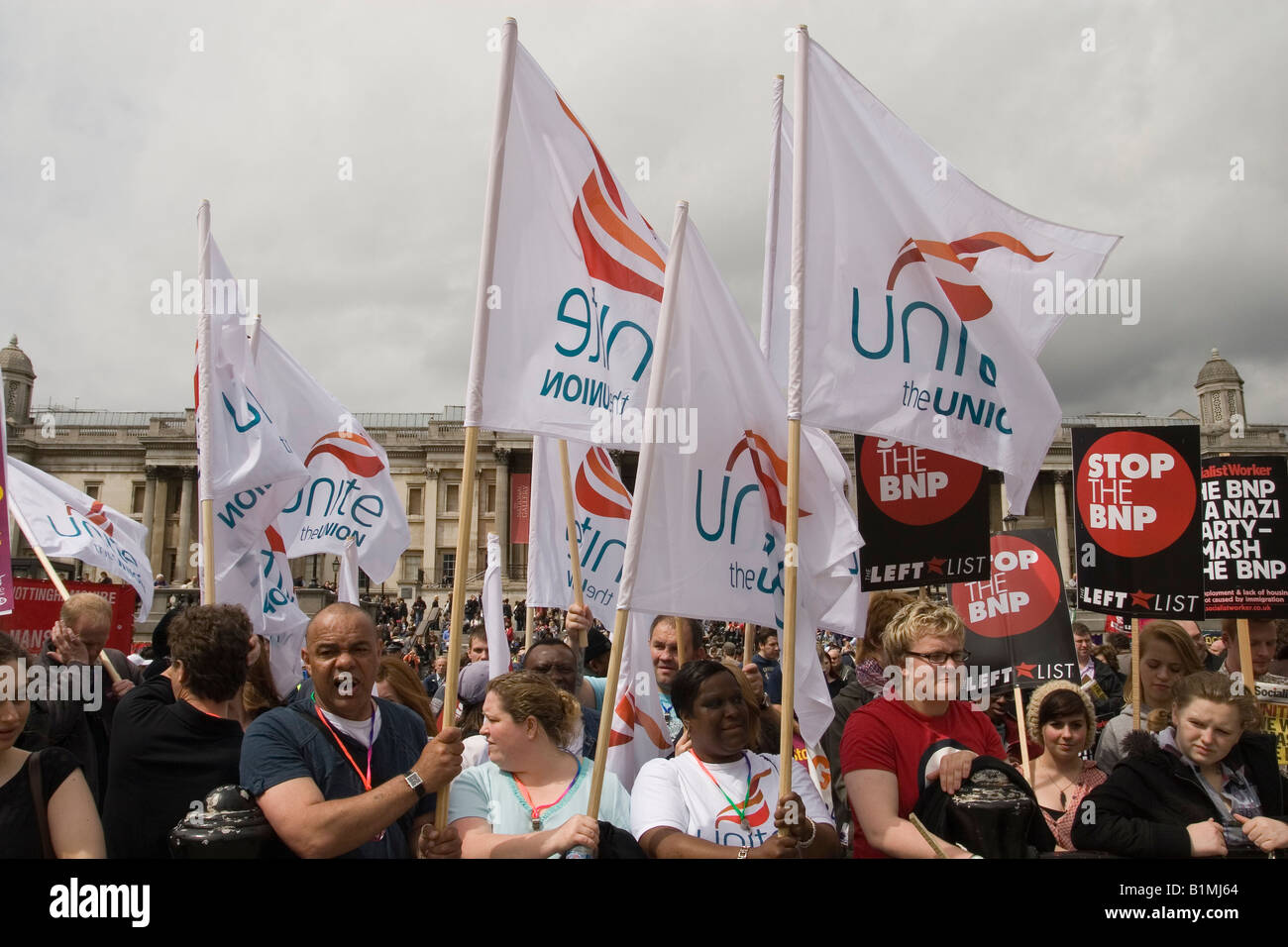 Anti british national party hi-res stock photography and images - Alamy