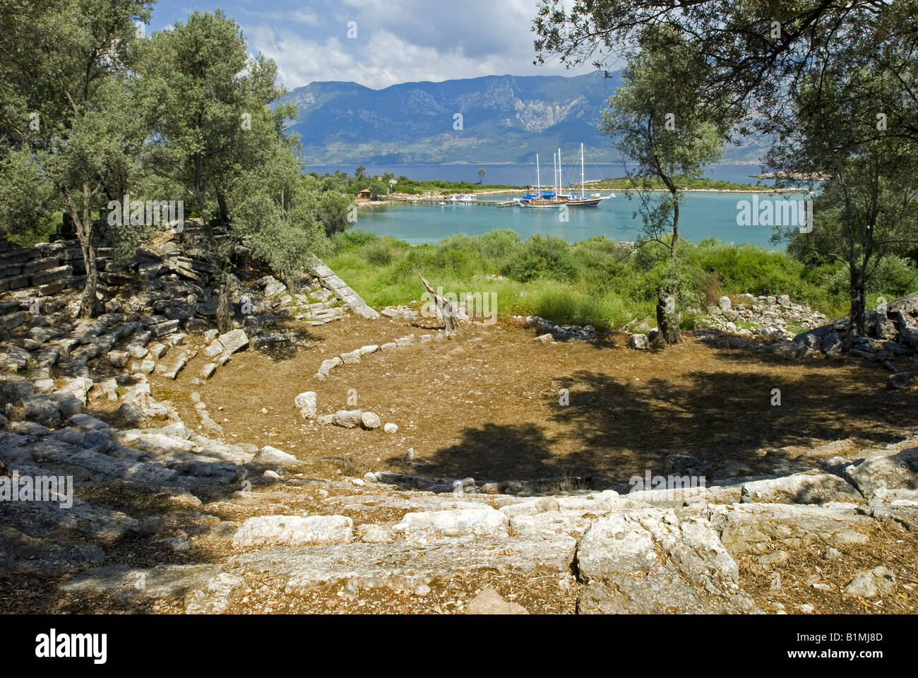 Cleopatra island turkey hi-res stock photography and images - Alamy