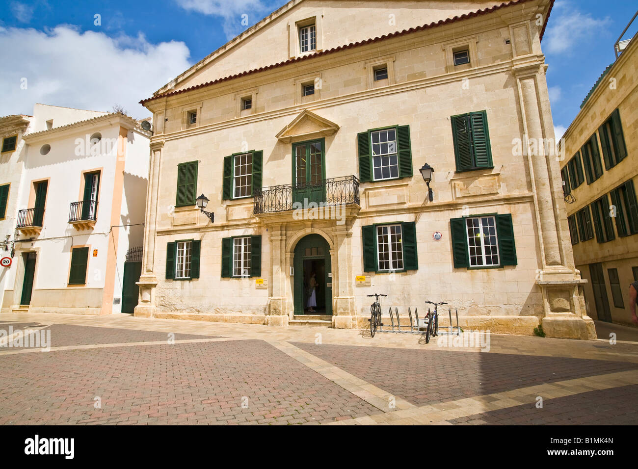 Mao / Mahon Capital of Menorca Minorca Stock Photo - Alamy