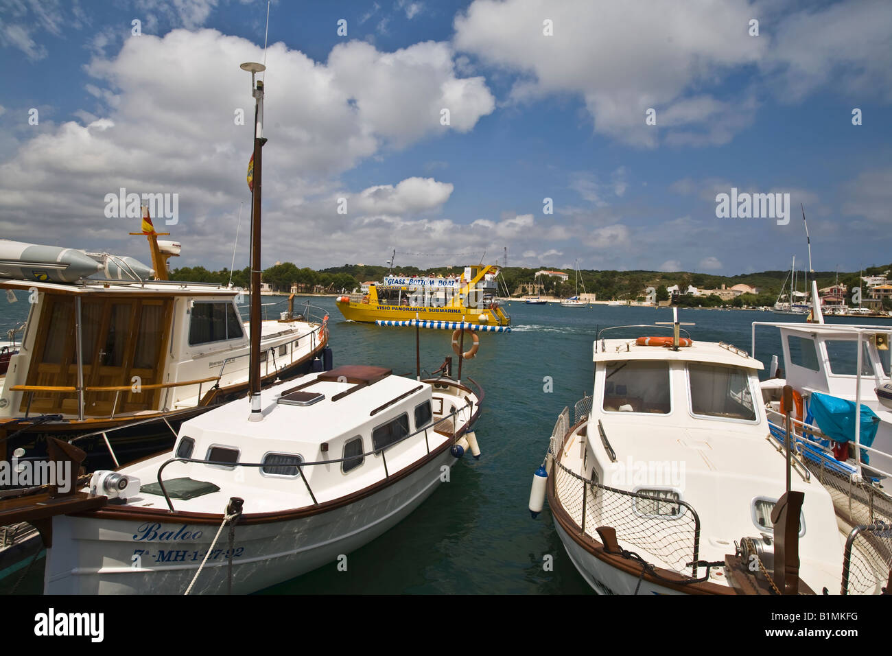 Mao / Mahon Capital of Menorca Minorca Stock Photo - Alamy