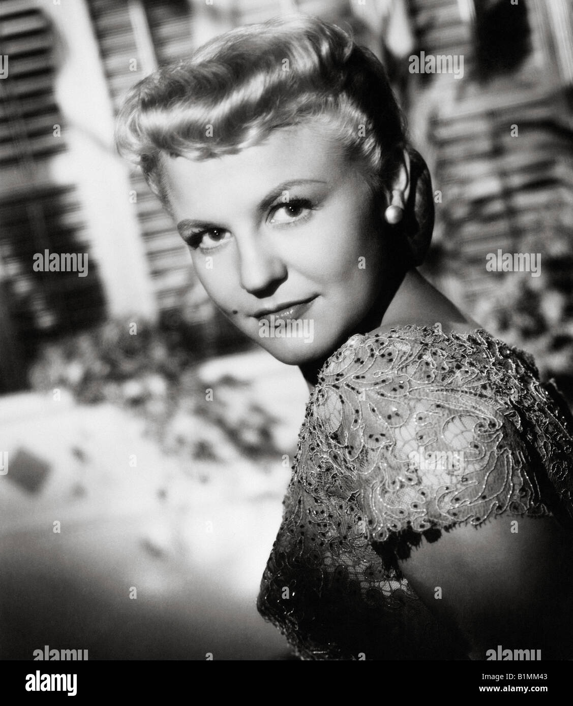 PEGGY LEE US singer and film actress about 1958 Stock Photo - Alamy