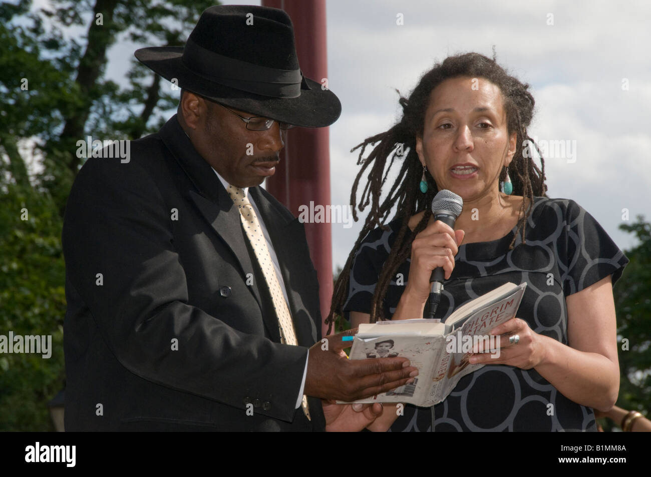 Writer Jacqueline Walker reads from her book 'Pilgrim State' on the ...
