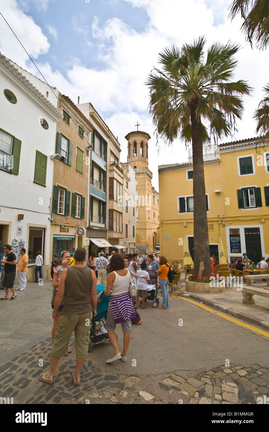 Mahon Menorca Plaza High Resolution Stock Photography and Images - Alamy