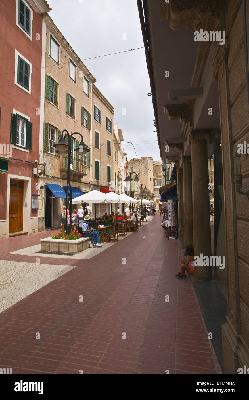 Mao / Mahon Capital of Menorca Minorca Stock Photo - Alamy