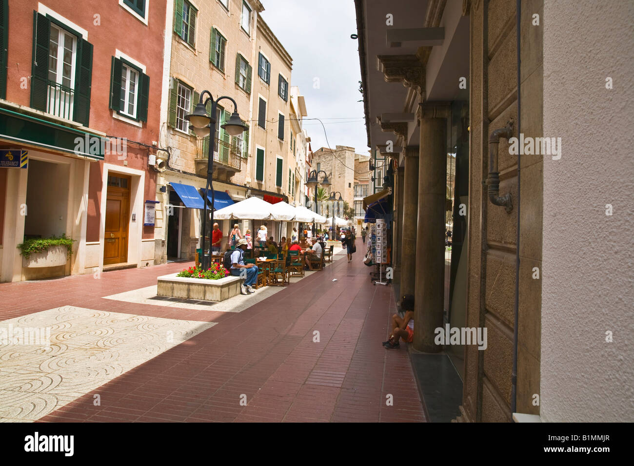 Mao / Mahon Capital of Menorcal Minorca Stock Photo - Alamy