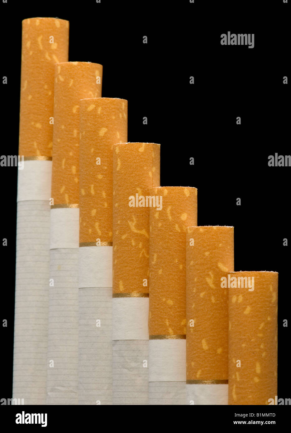 object on black cigarette Stock Photo - Alamy