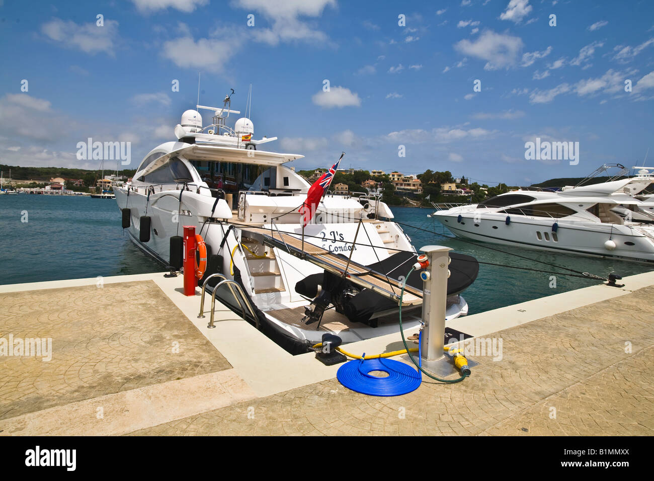 Mao / Mahon Capital of Menorca Minorca Stock Photo - Alamy