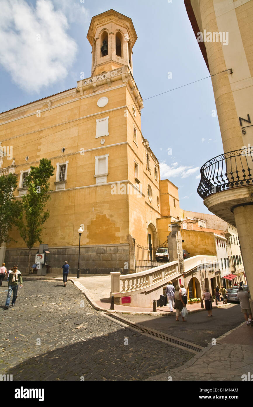 Mao / Mahon Capital of Menorca Minorca Stock Photo - Alamy