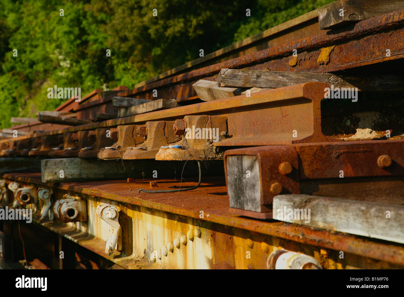 Rails corrosion hi-res stock photography and images - Alamy