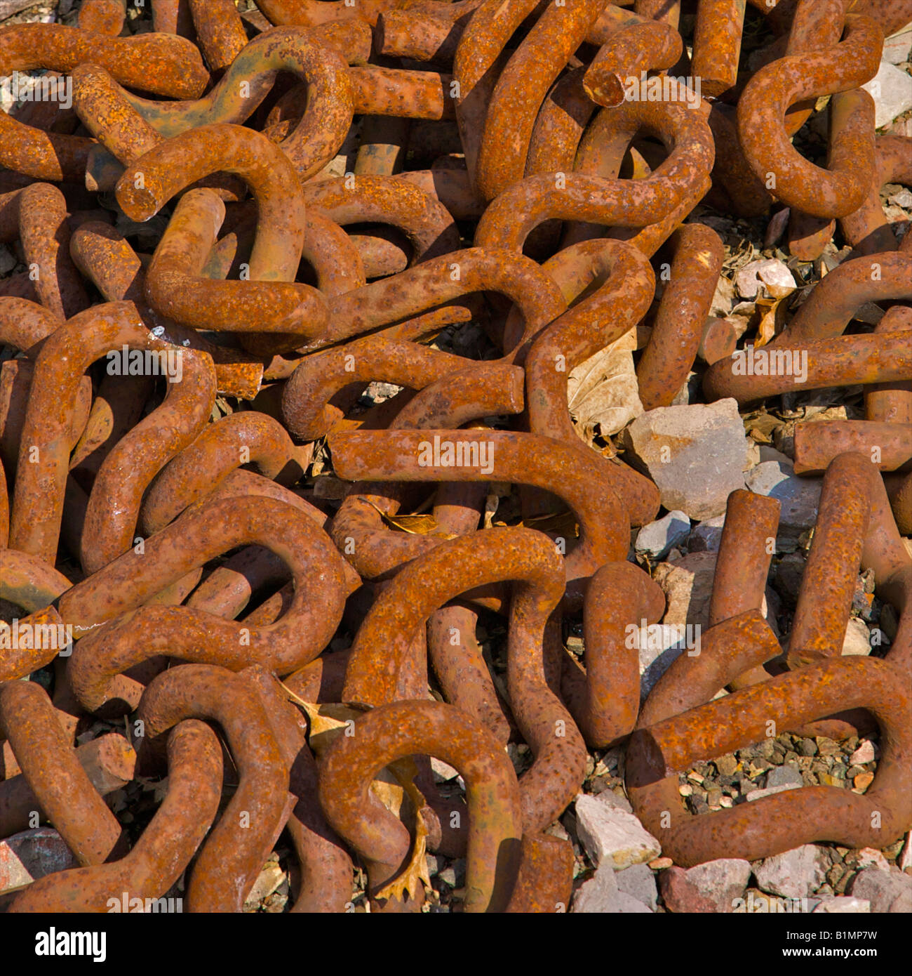 Chain link rail hi-res stock photography and images - Alamy