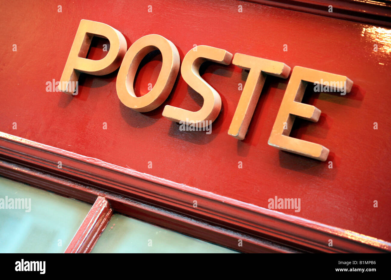 Poste storefront, London Stock Photo - Alamy
