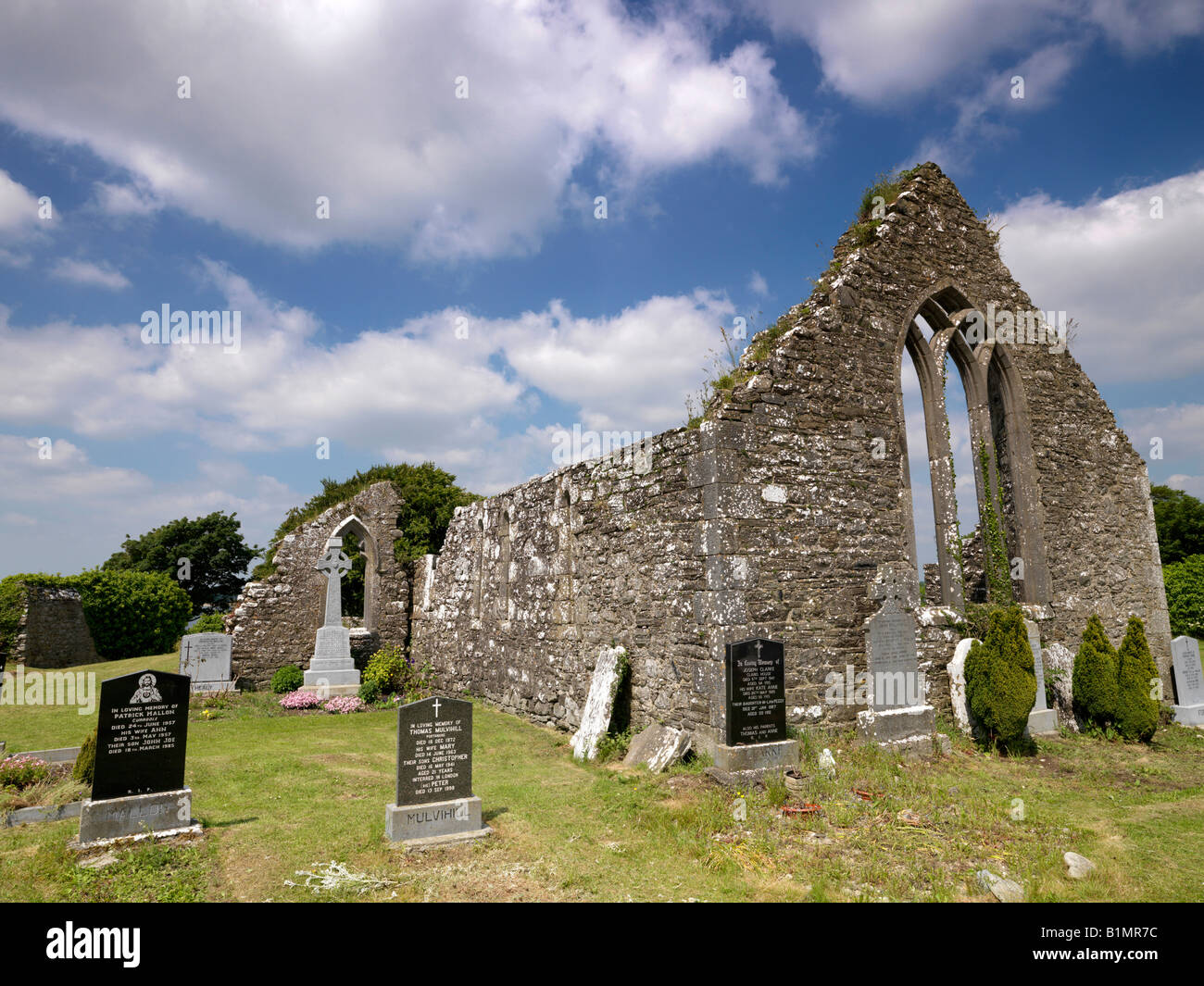 Saints Island Augustinian Monastery Longford Ireland Stock Photo - Alamy