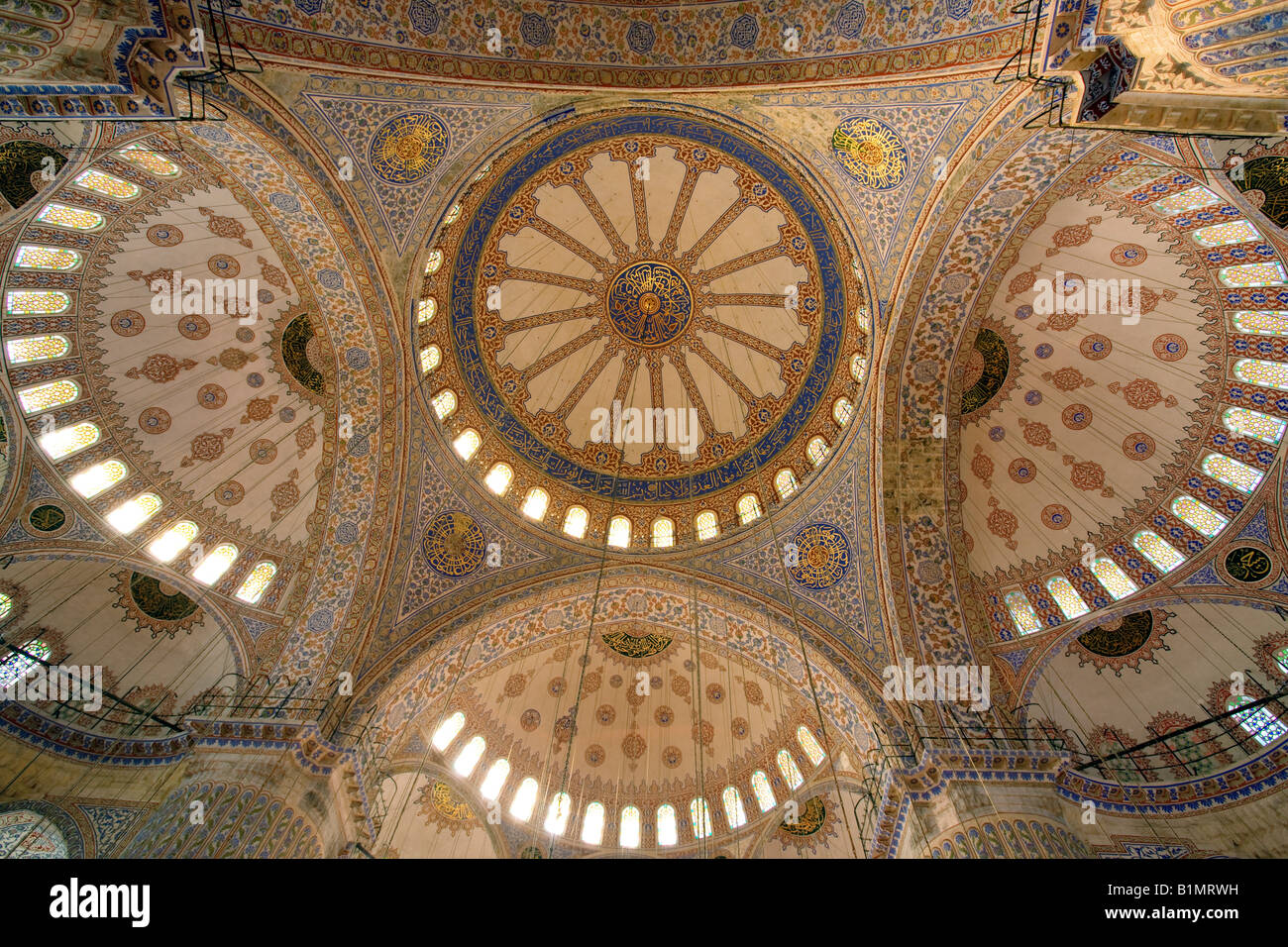 The blue mosque interior hi-res stock photography and images - Alamy