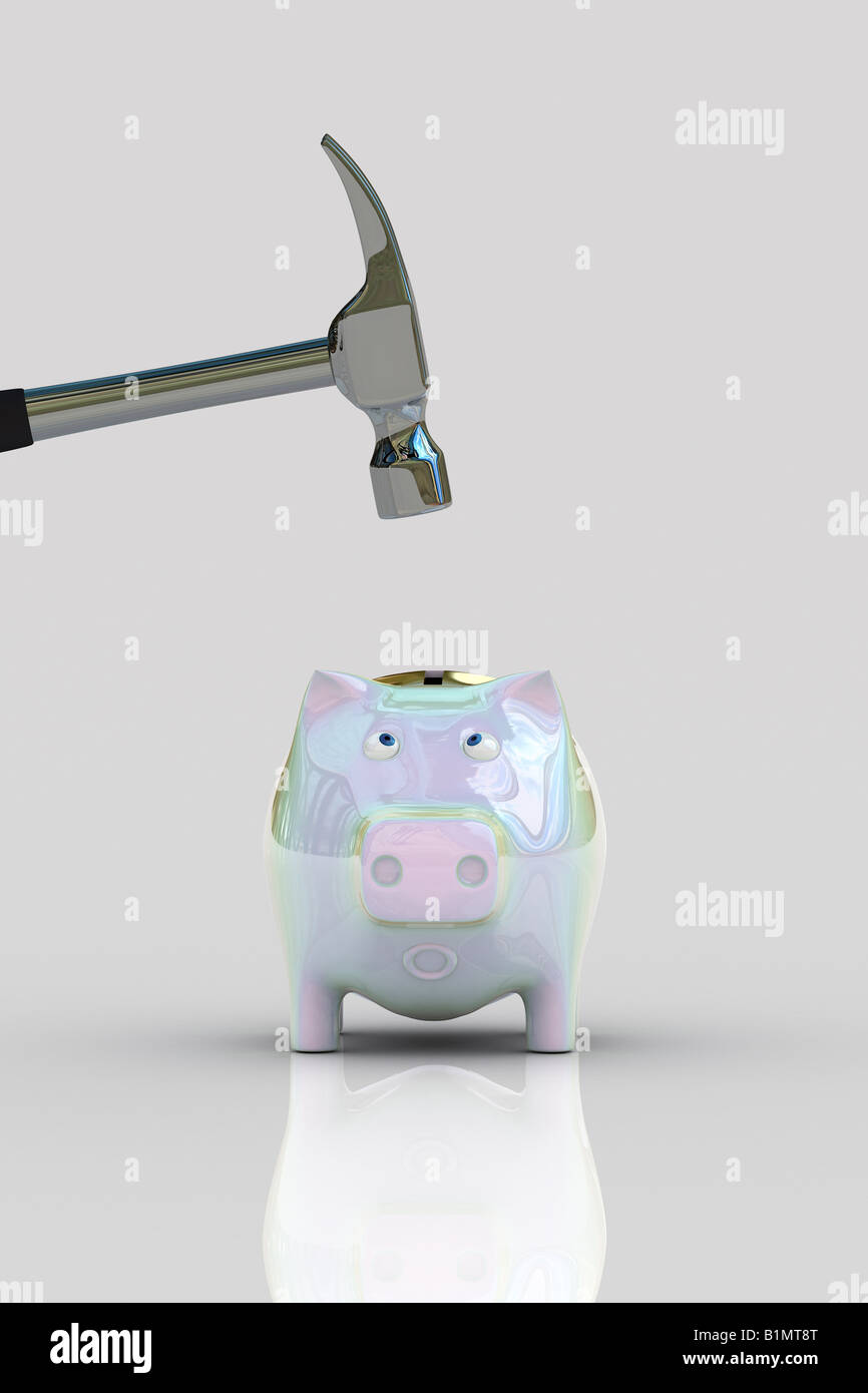 Break the bank Stock Photo - Alamy