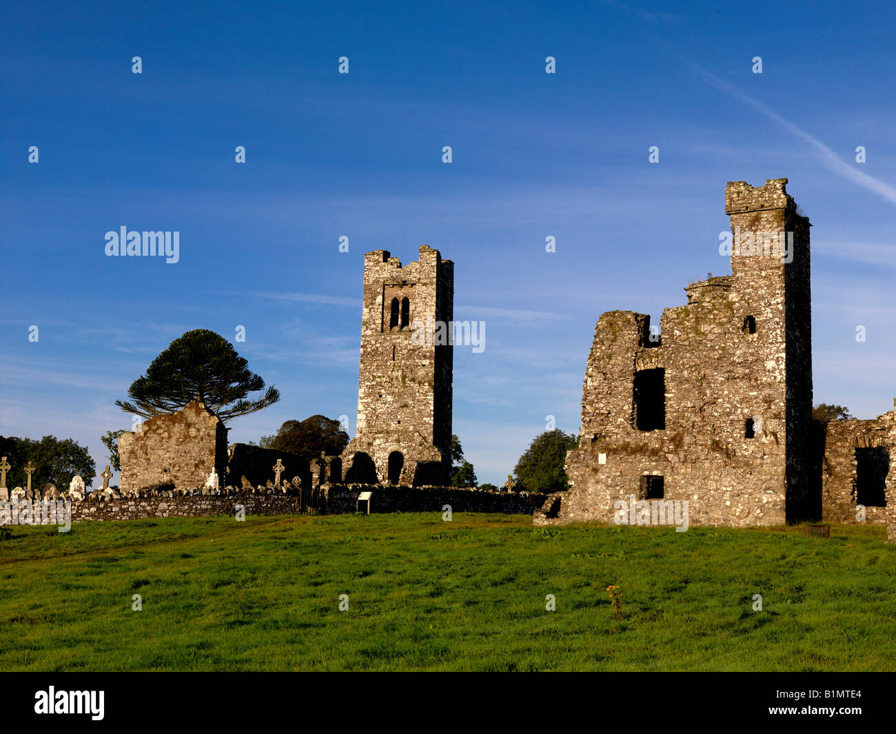 Hill of Slane Meath Ireland Stock Photo - Alamy
