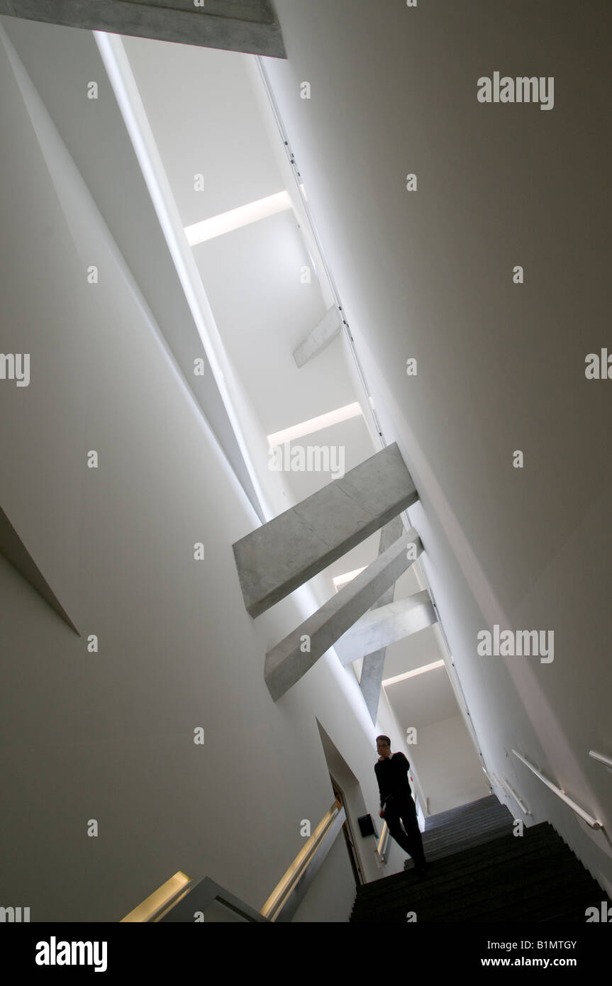 Architectural elements inside the Jewish museum Judisches Museum ...