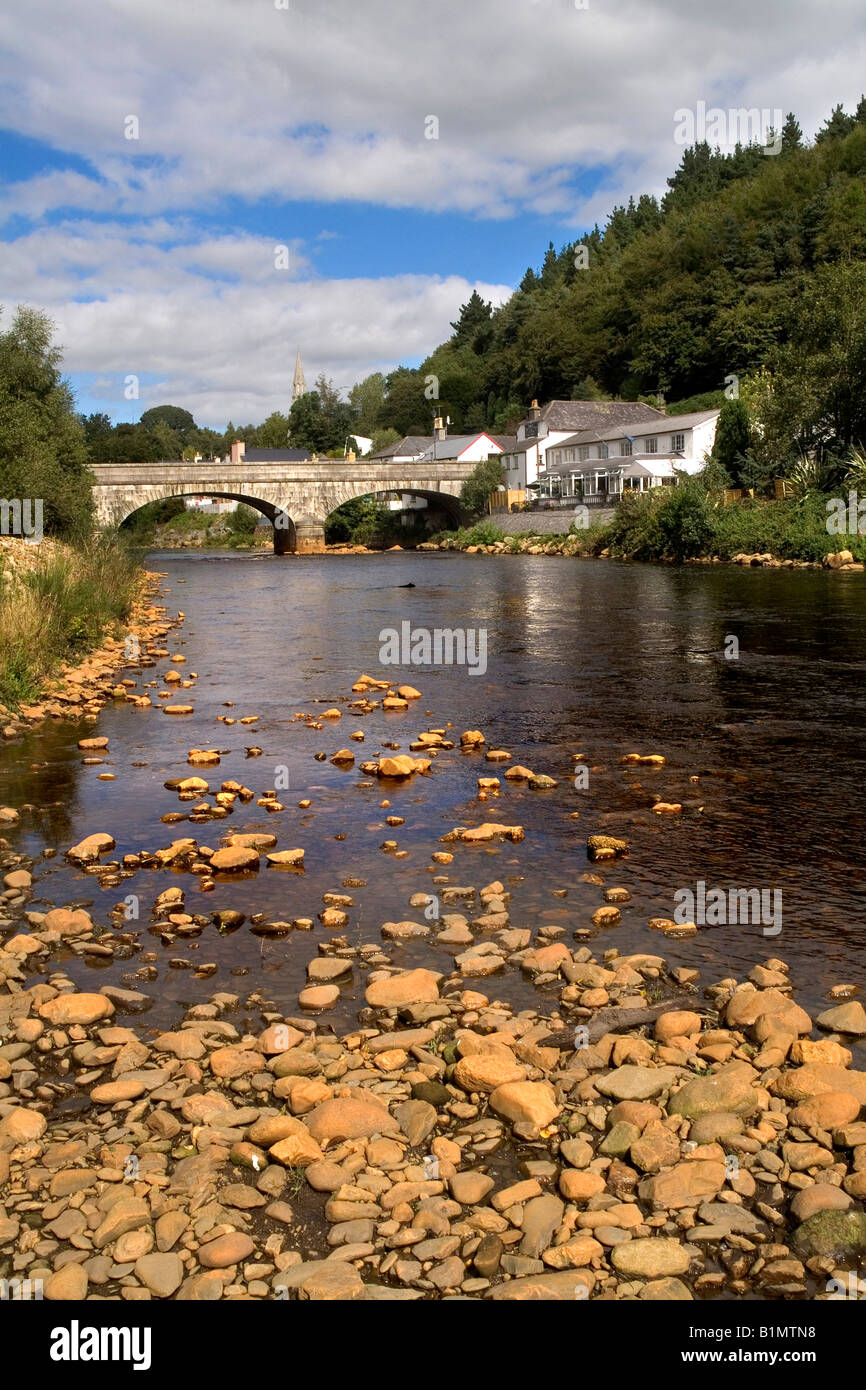 River Avoca Village Wicklow Ireland Stock Photo - Alamy