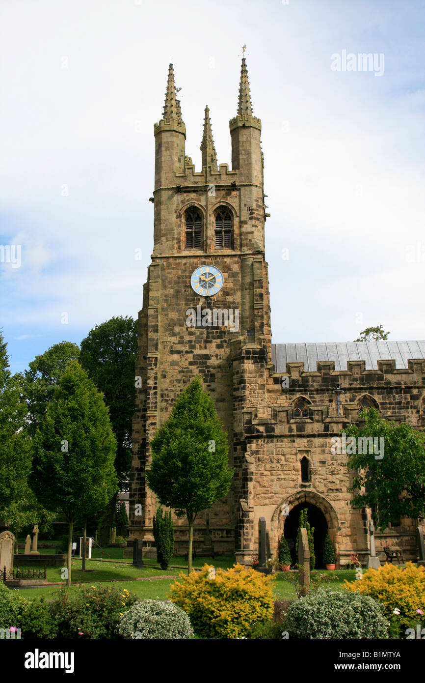 Tideswell the Church of St John the Baptist, known as the "Cathedral of ...