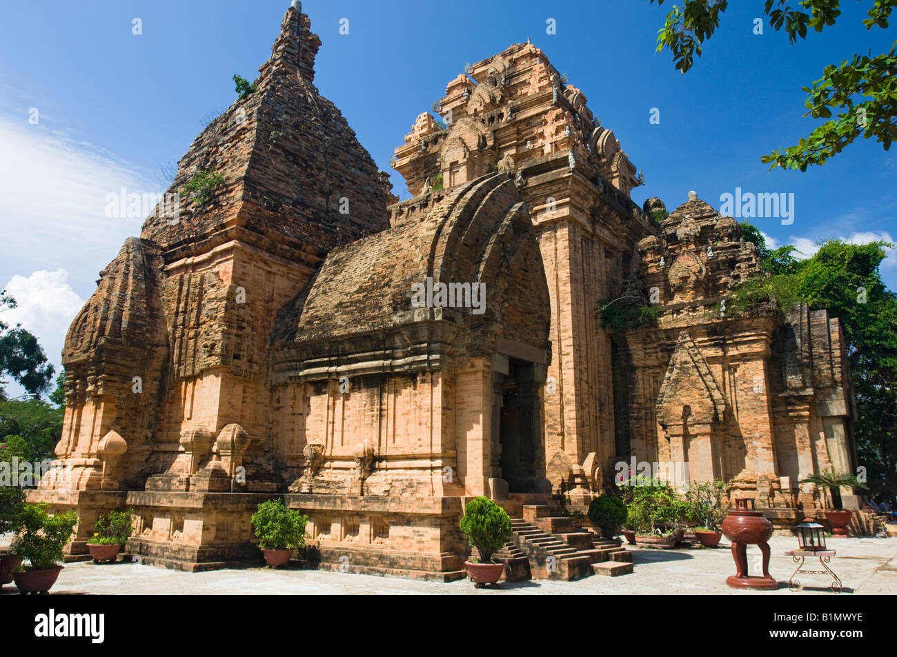 Cham Tower, Nha Trang, Vietnam Stock Photo - Alamy