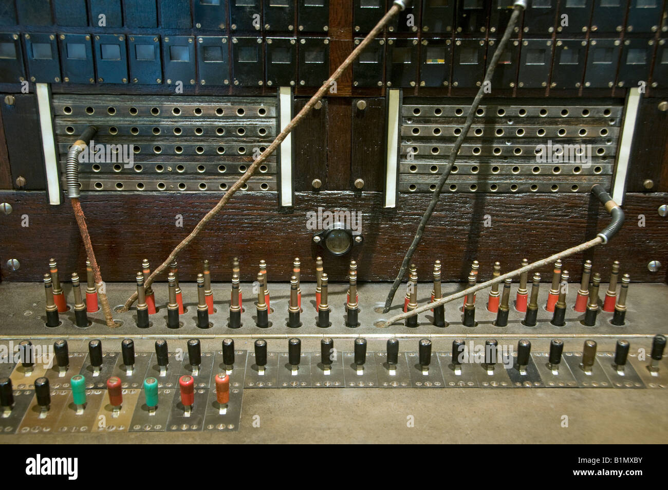 Telephone switchboard hi-res stock photography and images - Alamy
